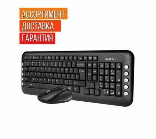 Клавиатура + мышь A4Tech V-Track 7200N