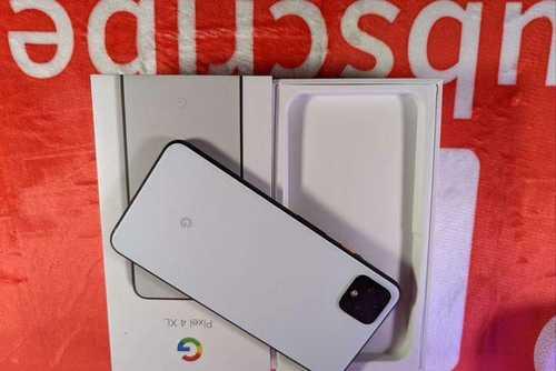 Google pixel 4xl white 128 (коробка) без ремонта