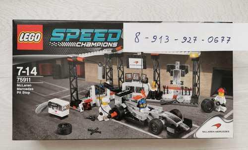 Lego 75911 McLaren Mercedes pit-stop (Новый)