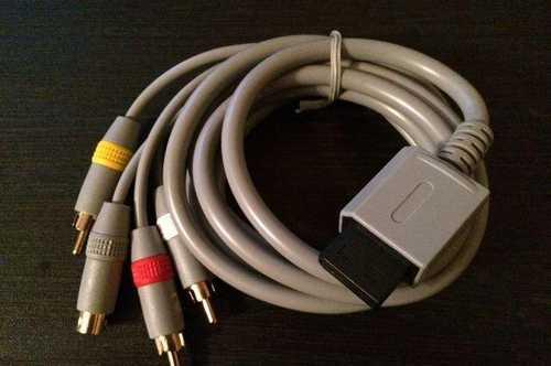 Nintendo Wii AV кабель композит+s-video реплика