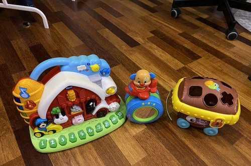 Игрушки chicco и fisher price