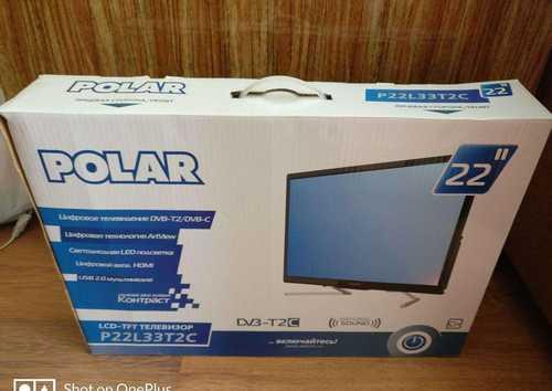 Новый телевизор Polar P22L33T2C