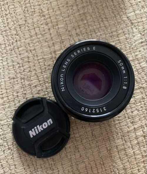 Объектив Nikon Series E 50 mm f/ 1.8