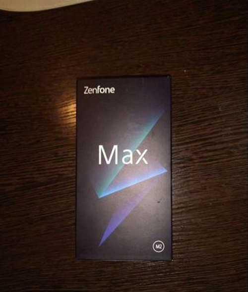 Коробка от телефона asus ZenFone max m2
