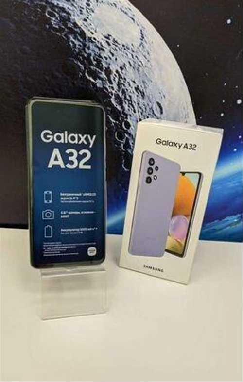 Samsung Galaxy A32 4/128gb цвет Лаванда/ростест