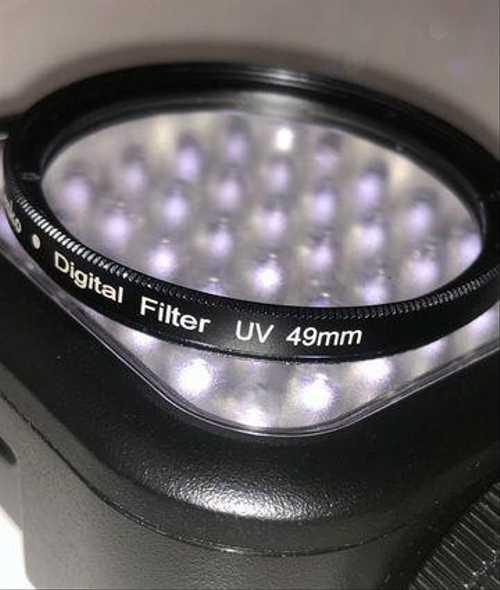 Линза фильтр на объектив UV filter 49mm