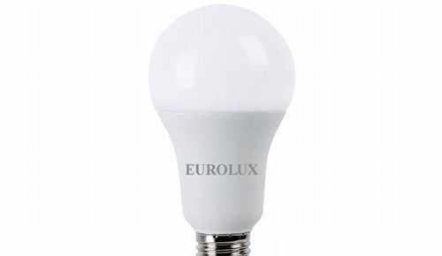 Лампа светодиодная LL-E-A70-20W-230-4K-E27, Eurolux 10 шт. комплект