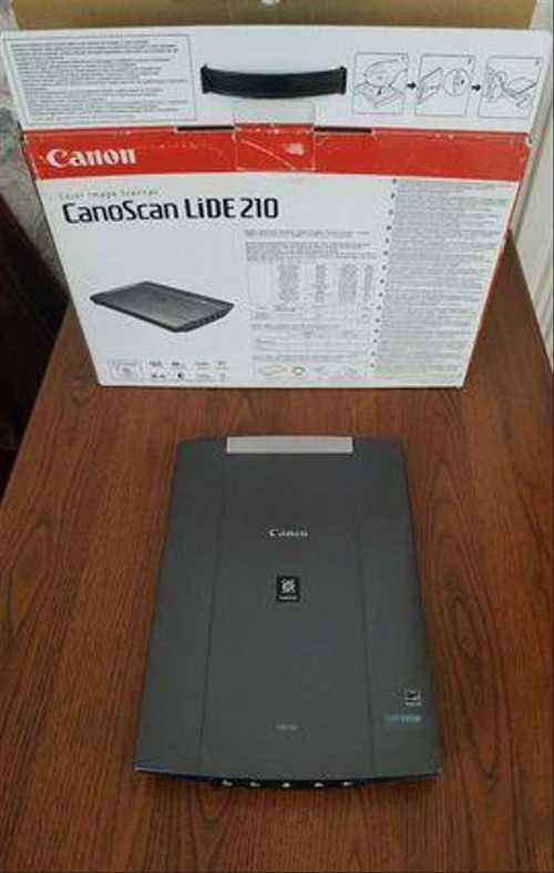 Сканер canon lide 210