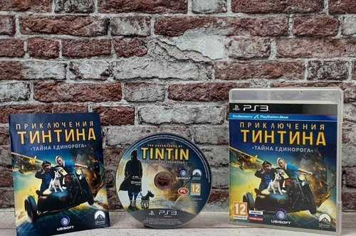 Приключения Тинтина Тайна Единорога для PS3