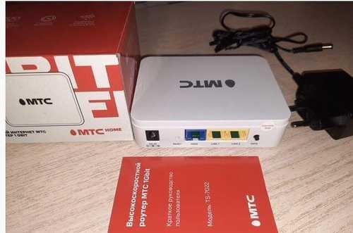 Wi-Fi роутер МТС модель TS-7022