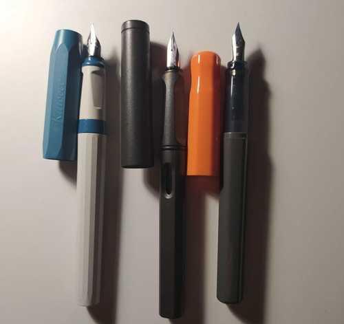 Перьевые ручки lamy, kaweco, pilot