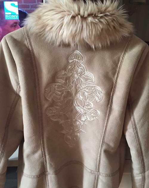 Дубленка из экокожи Guess