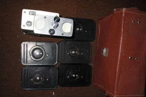 5 кассет для камеры киев 16-3 икамера в подарок