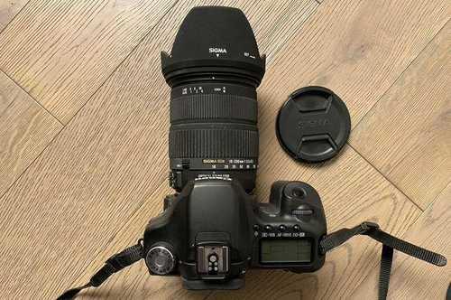 Зеркальный фотоаппарат Canon EOS 50D, комплектом