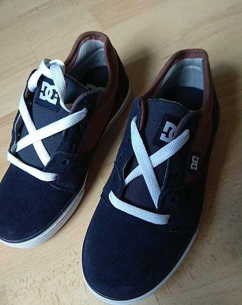 Новые замшевые кеды DC Shoes tonik (США), 31