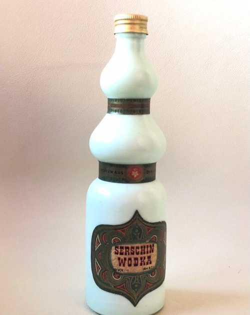 Коллекционная бутылочка serschin wodka 40Vol 0,2l