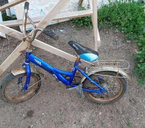 Детский велосипед бу колеса 14