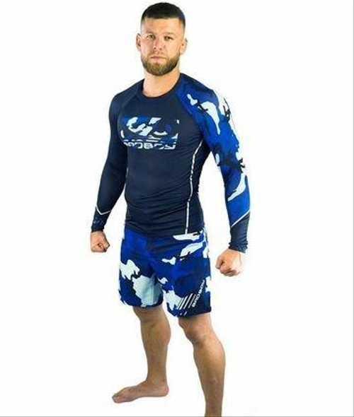 Рашгард Bad Boy Soldier Rash Guard - Blue