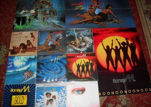 Коллекция boney m 9 LP+3 poster