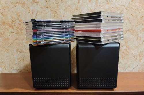 2 бокса Case Logic для CD и коробки для дисков