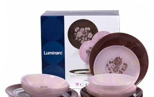 Luminarc simply tamako pink 19 предметов новый