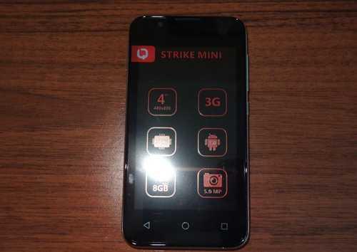 Новый телефон BQ-4072 Strike Mini