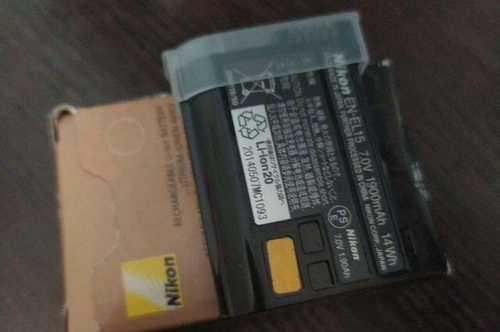 Оригинальный аккумулятор Nikon en-el 15