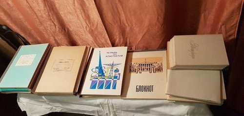 Книги учета, тетрадь для конспектов, блокноты