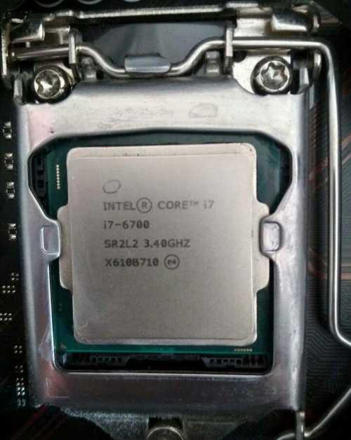 Intel core i7 6700 3.40 GHz