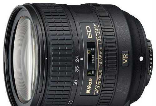 Новый Nikon 24-85mm f/3.5-4.5G ED VR AF-S Nikkor