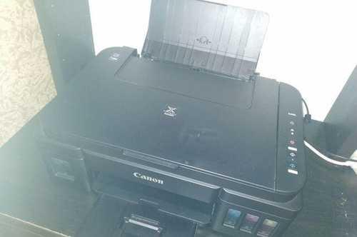 Продам сканер + принтер Canon pixma G2400 снпч
