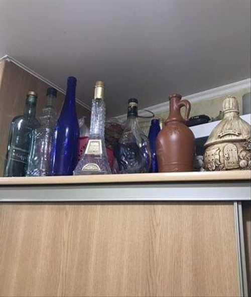 Бутылки разные