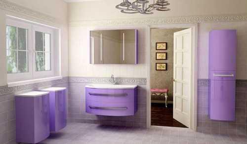 Комплект мебели для ванны Astra Form Венеция фиоле