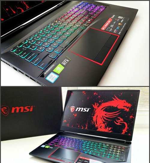 MSI GE75 Raider - 144 Гц + RTX 2070 + i7 8750H