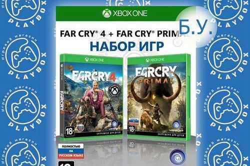 Far Cry 4 + Primal Xbox One б.у