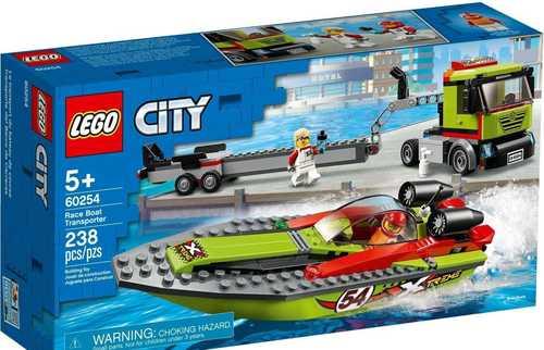 Lego City 60254 Транспортировщик катеров