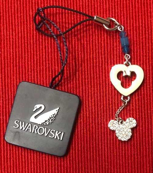 Брелок-подвеска на телефон Swarovski
