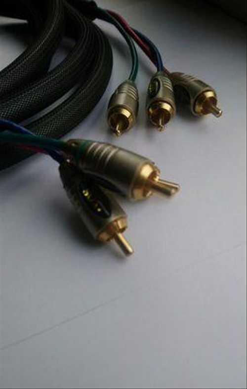 Кабель ixos Component video 3RCA to 3RCA - 3 Mетра