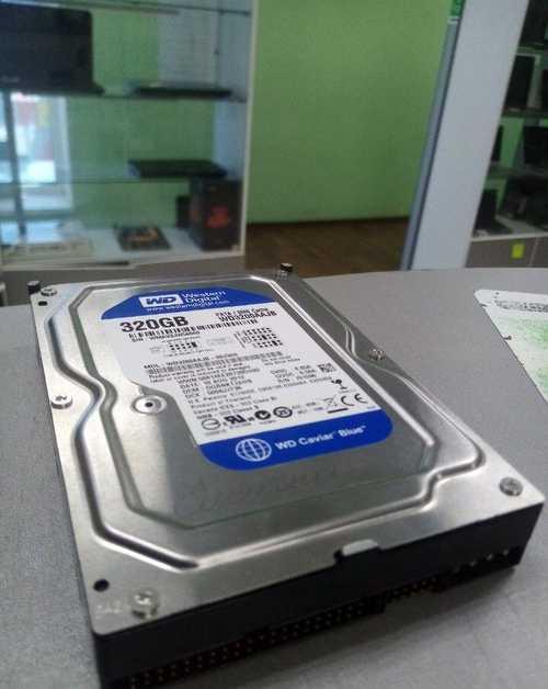 Жесткий диск почти без пробега 320gb IDE