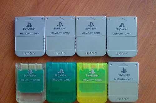 PS1 Memory Card, оригинал, из Японии