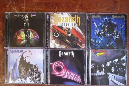 CD компакт диски Nazareth,Uriah Heep,Van Halen