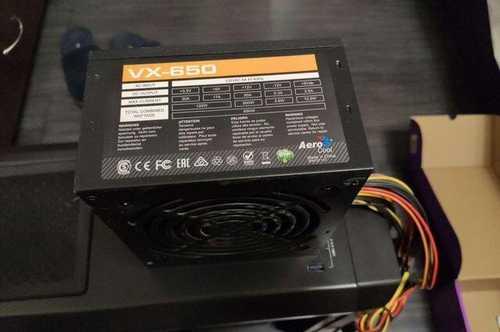 Блок питания aerocool vx plus 600w обзор