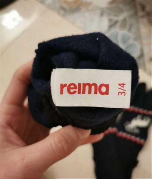 Перчатки reima 2-4 года