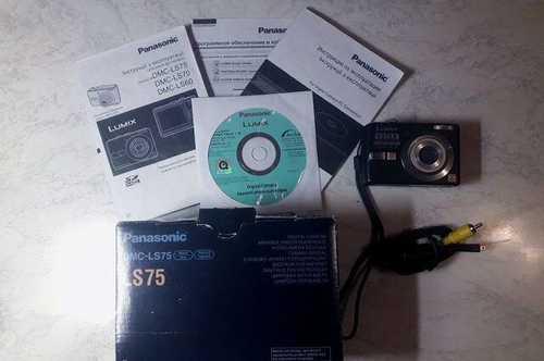 Цифровой фотоаппарат Panasonic Lumix DMC-LS75