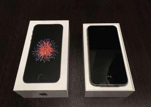 iPhone SE 128GB Space Gray новый (в плёнке)
