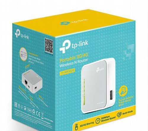 Портативный Wi-Fi роутер TP-link TL-MR3020