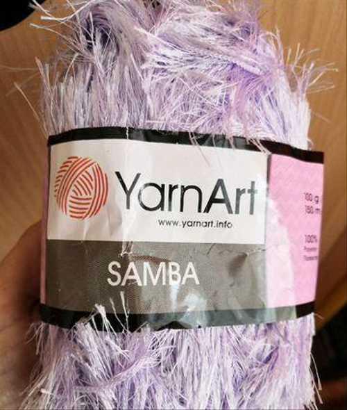 Пряжа YarnArt samba (травка)