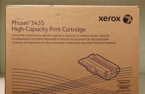 Тонер-картридж Xerox 106R01415, черный (оригинал)