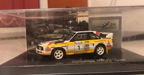 Моделька коллекционная Audi sport Quattro