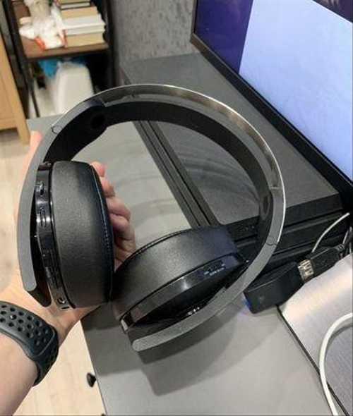 Беспроводные наушники Sony Headset Platinum